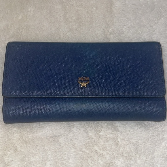 MCM | Bags | Mcm Trifold Long Wallet | Poshmark